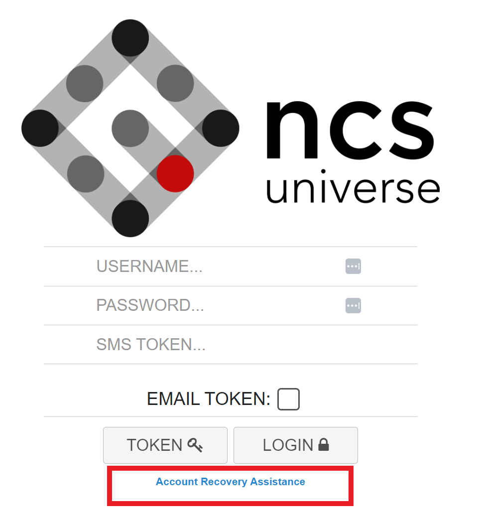 Forgot Password – NCS